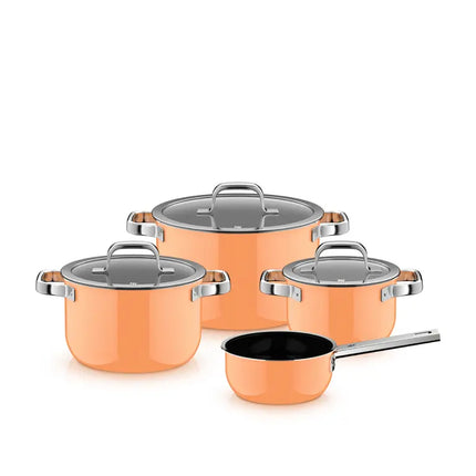 WMF Fusiontec 2.0 Mineral Pro Pannenset 4-delig - Oranje – Pannenhuis